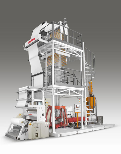 Monolayer Blown Film Line | Manufacturers of Monolayer Blown Film Lines ...