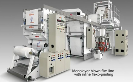 Monolayer Blown Film Line | Manufacturers of Monolayer Blown Film Lines ...